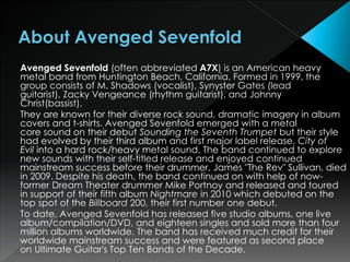 Avengedsevenfold 120424143932-phpapp01 | PPTX