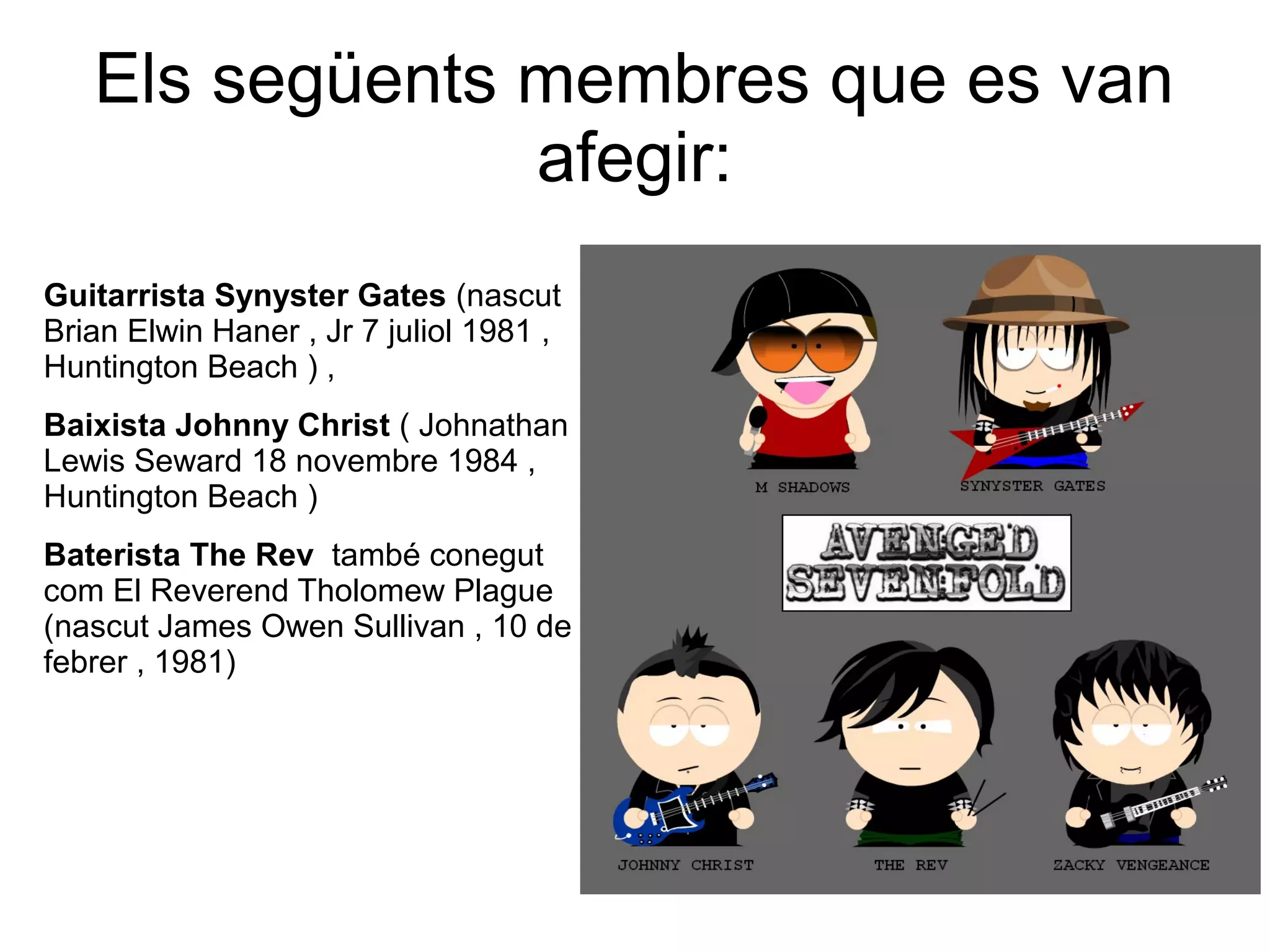 Avenged sevenfold | ODP