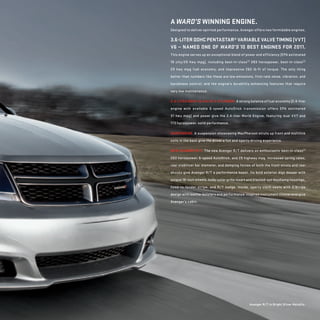 2012 Dodge Avenger eBrochure | PDF