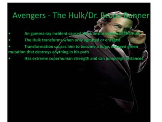 Avengers | PPTX