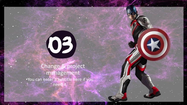 Avengers Endgame Plantilla PowerPoint.pptx | Desktop Publishing ...