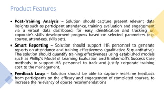Aventis AI Powered Training management system slide deck | PPT