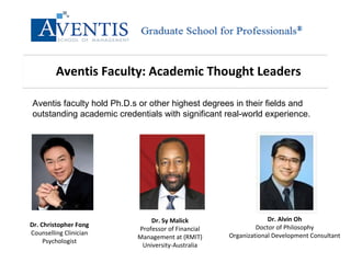 Aventis school of management graduate diploma for professionals | PPT ...
