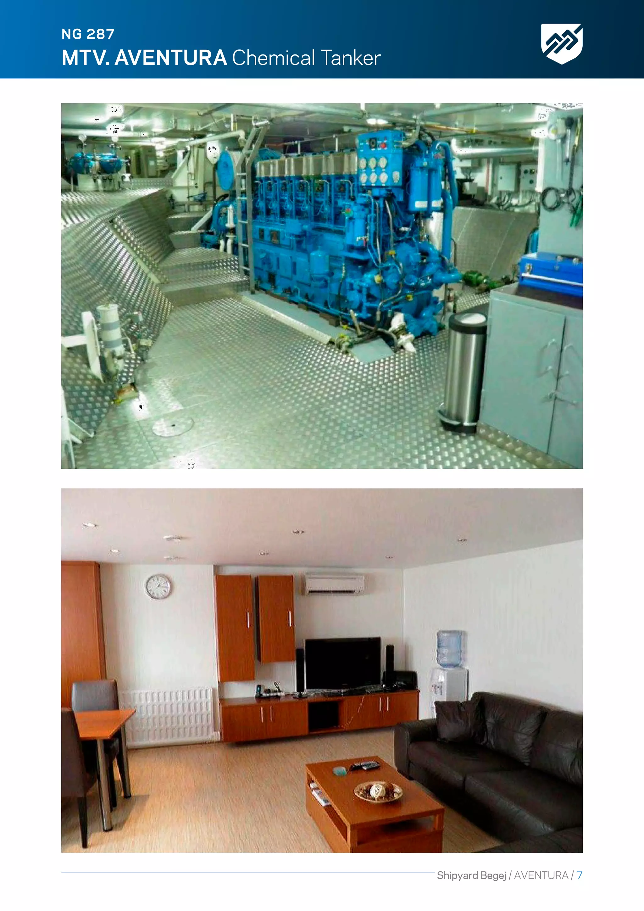 Aventura Chemical Tanker Shipyard Begej | PDF