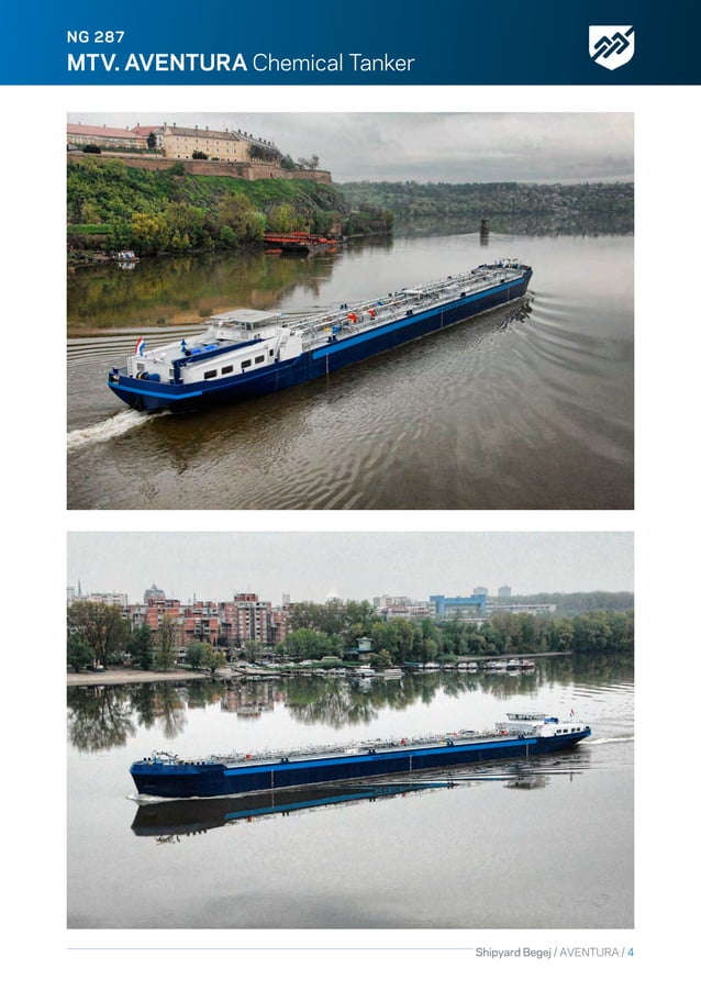Aventura Chemical Tanker Shipyard Begej | PDF