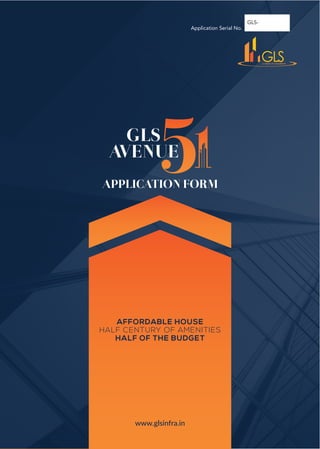 Avenue 51 application form gls sector 92 gurgaon , call +91-9717622228 | PDF