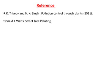 Avenue tree for pollution control .pptx