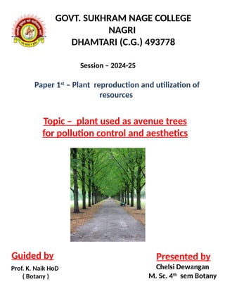 avenue tree notes.pptx . | PPTX