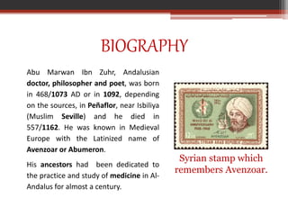 Avenzoar | PPTX | Islam | Religion & Spirituality