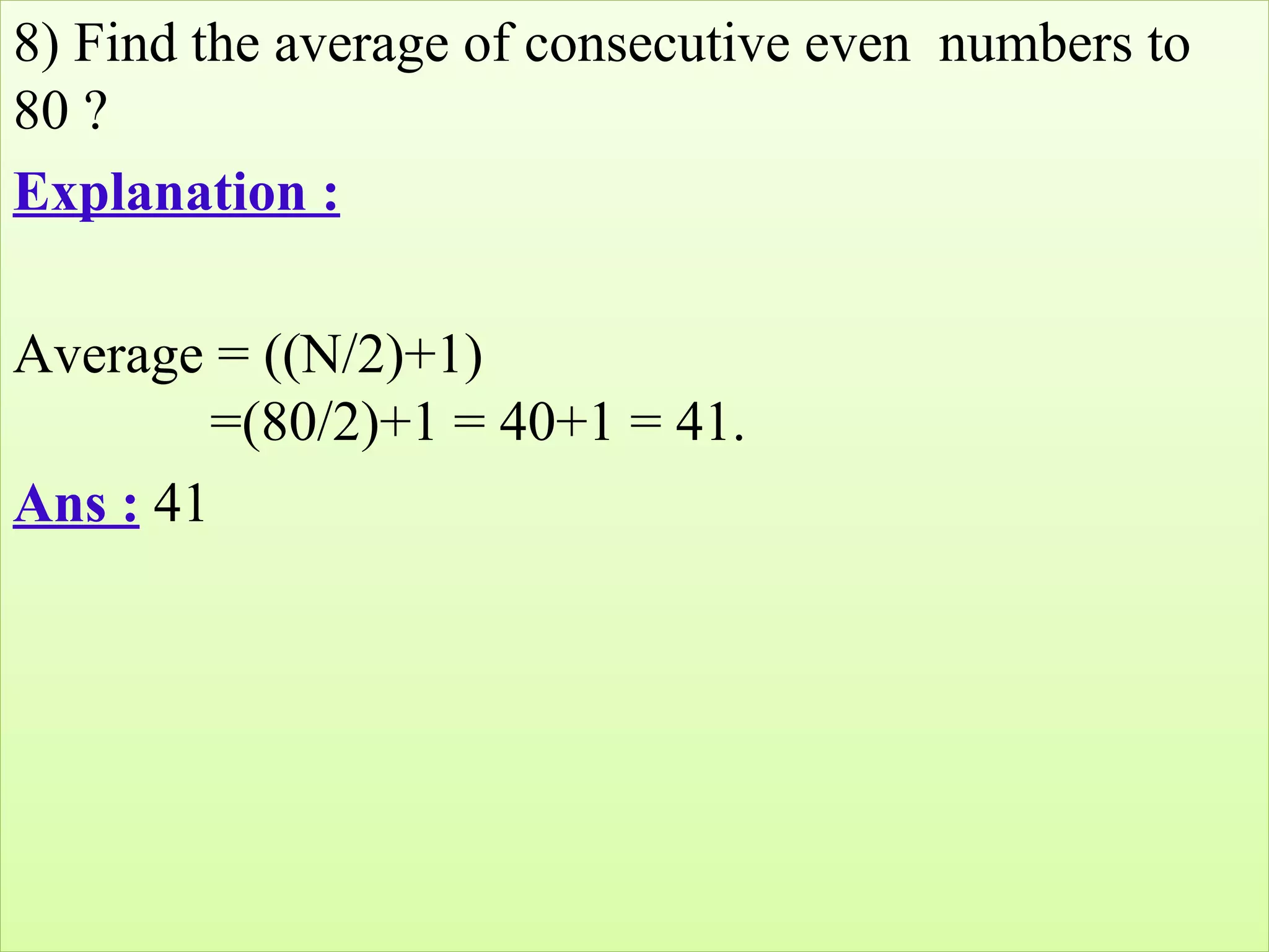 Average questions and answers | PDF