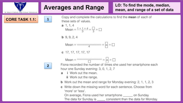 Averages and Range (1).pptx
