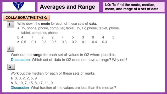Averages and Range (1).pptx