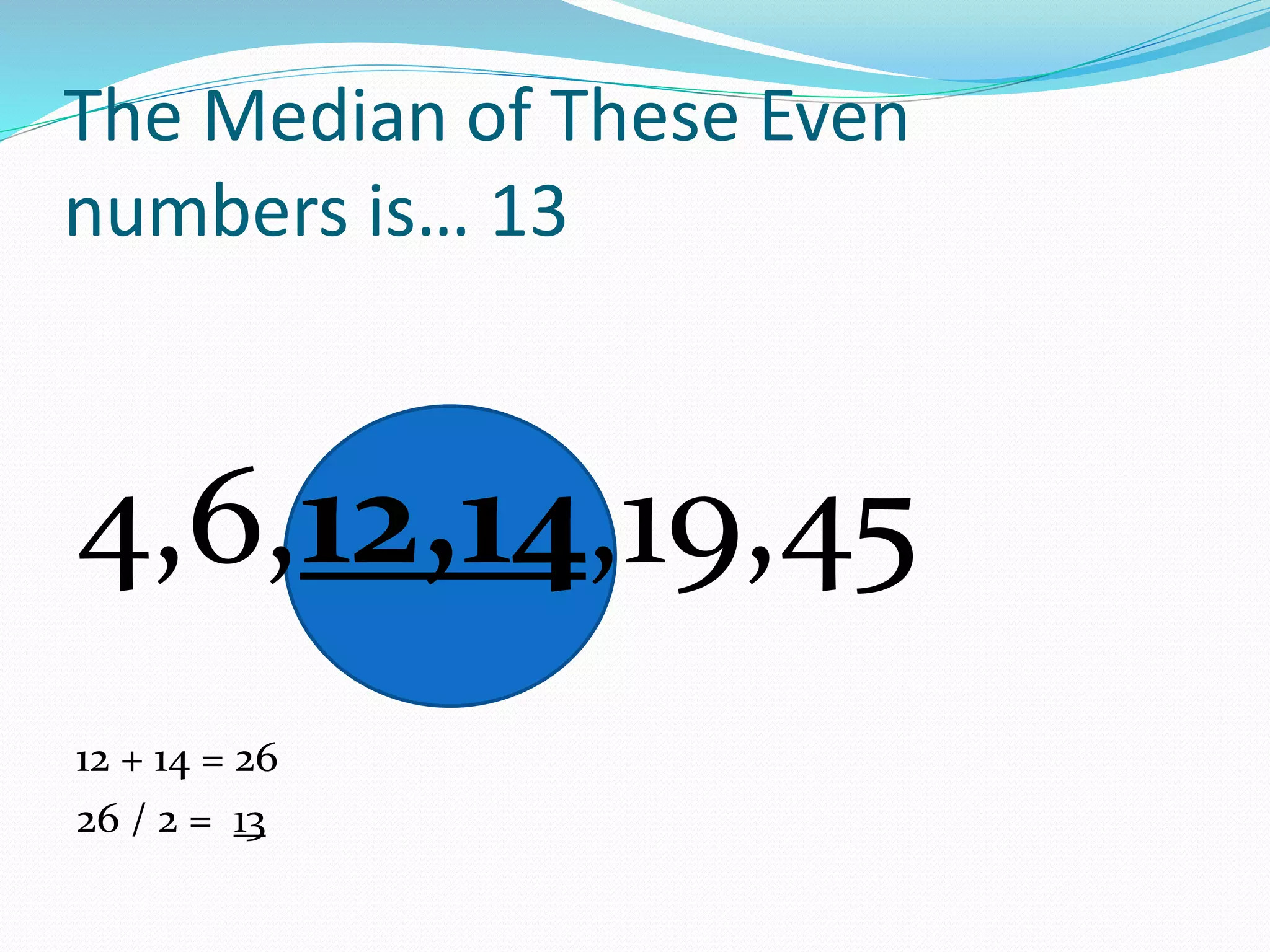Averages – lesson 2 – media and mode | PPT