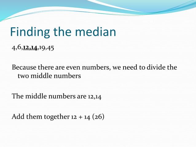 Averages – lesson 2 – media and mode | PPT