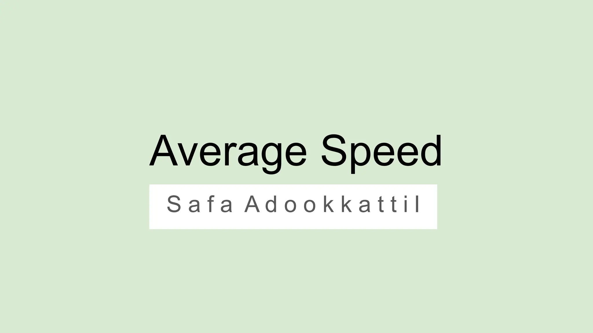 Average Speed Homework.pdf
