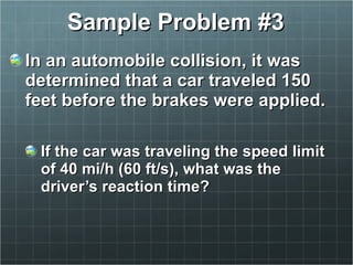 Average Speed Notes | PPT