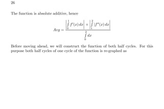 Average Value Formula