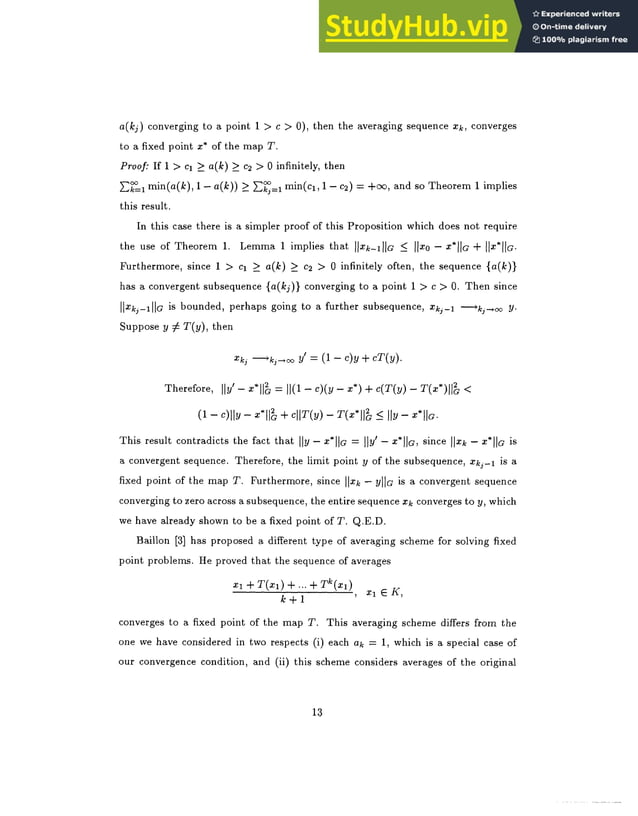 Averaging Schemes For Solving Fixed Point And Variational Inequality Problems | PDF