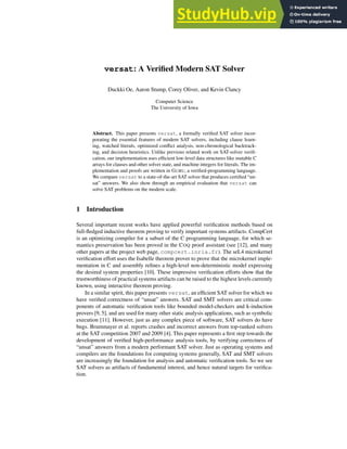 A Verified Modern SAT Solver | PDF | Web Development | Internet