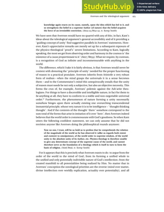 Averroes And The Teleological Argument | PDF