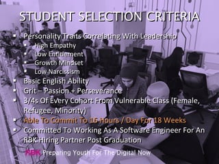 Averroes RBK Software Engineer Program | PDF | Web Development | Internet