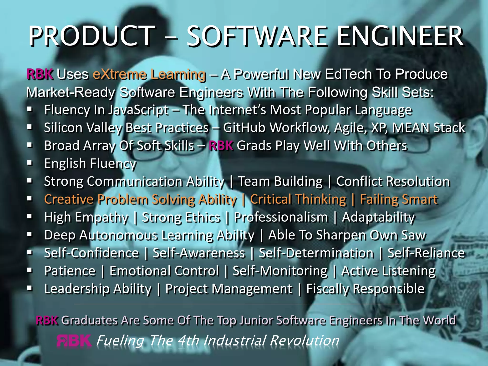 AVERROES 13 Week Immersive Full-Stack Software Engineering Bootcamp | PPT