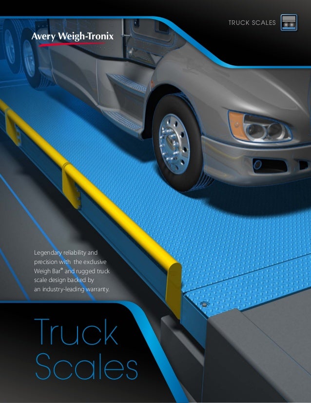 Avery Weigh-Tronix Truck Scale Brochure