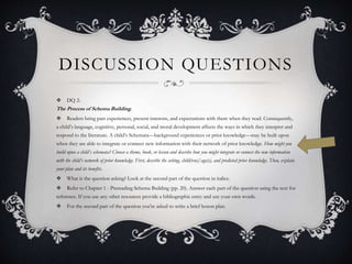 A very brief guide to discussion questions | PPT