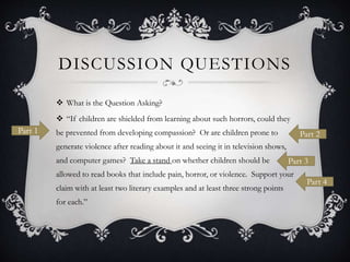 A very brief guide to discussion questions | PPT