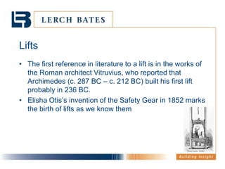 Avery brief history of lifts and escalators | PPT