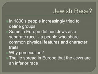 A very brief history of the jewish people | PPT
