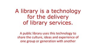 A (very brief) introduction to library management systems | PPTX