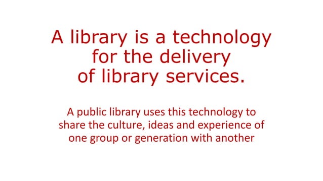 A (very brief) introduction to library management systems | PPTX