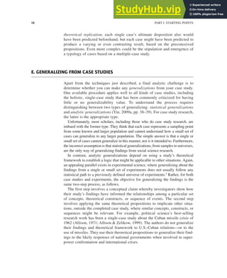 A (Very) Brief Refresher On The Case Study Method | PDF