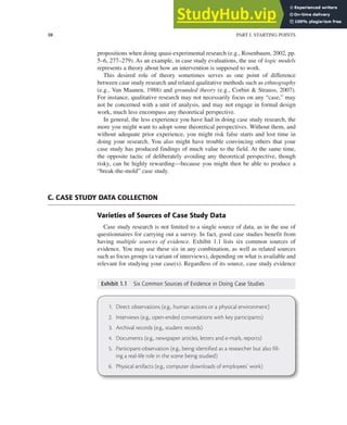 A (Very) Brief Refresher On The Case Study Method | PDF