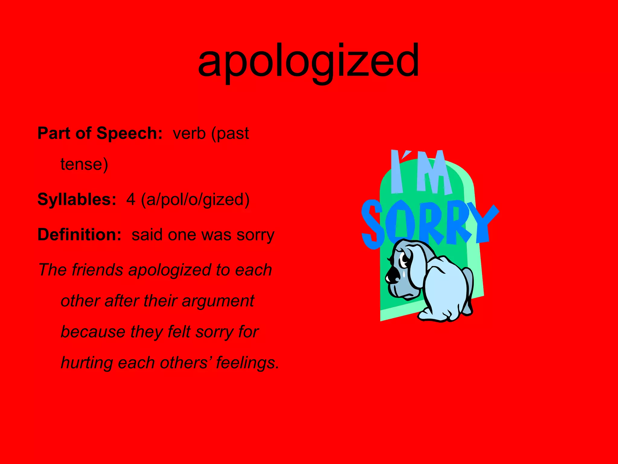 A very important day vocabulary | PPT