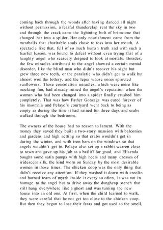 A Very Old Man with Enormous Wingsby Gabriel Garcia Marquez | DOCX