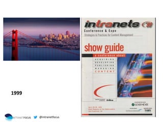 A very short history of intranets - Martin White | PPTX