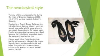 A very short history of slippers | PPTX