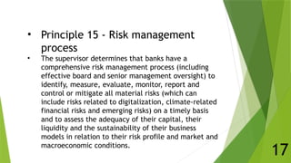 A very short summary of Basel Core Principles.pptx