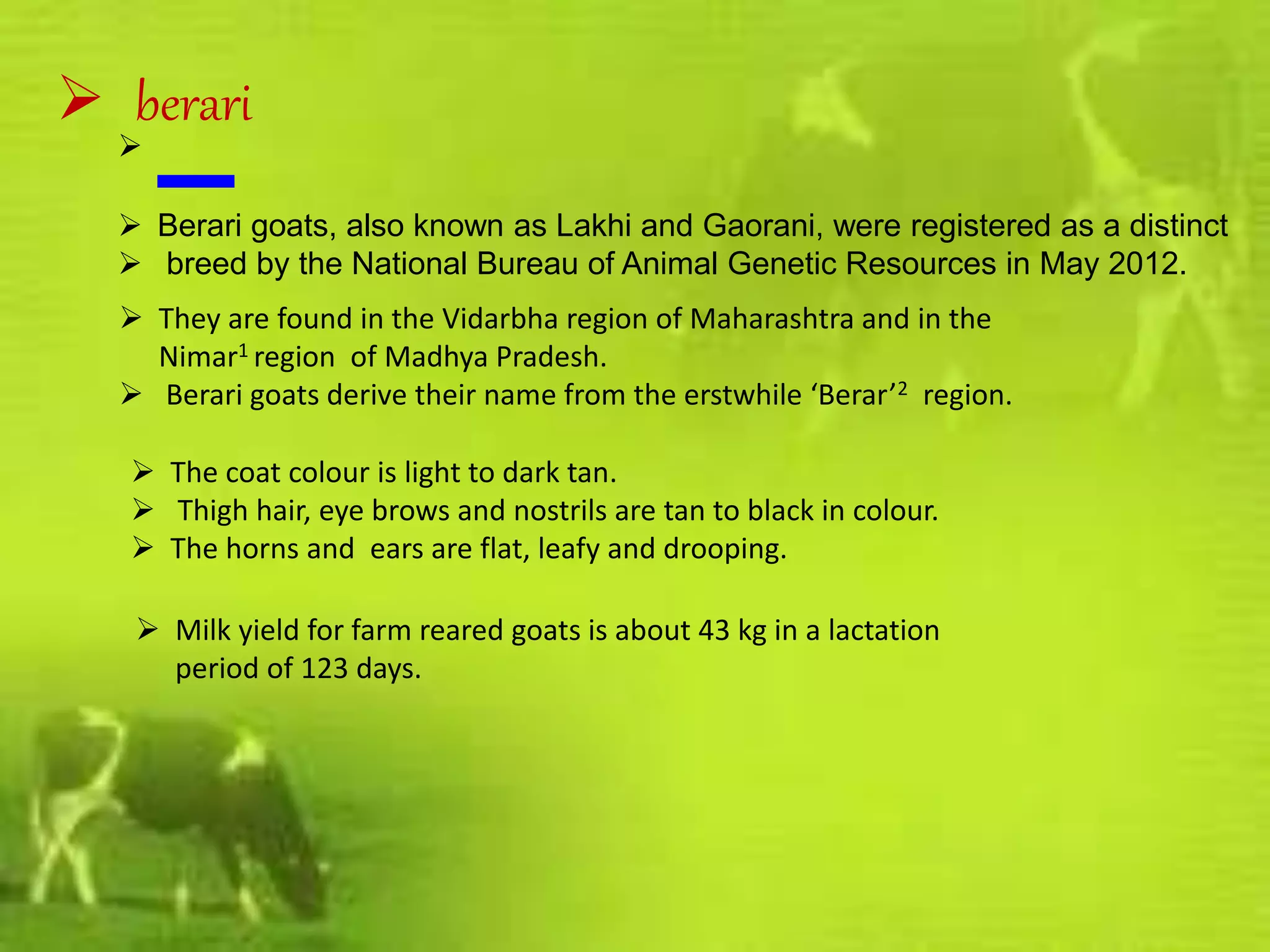 INDIGENOUS AND EXOTIC BREEDS OF LIVESTOCK | PPTX