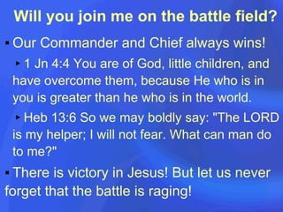 A Veteran of Jesus Christ! | PPT