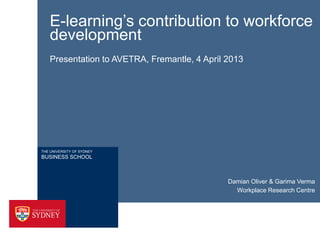 E-learning's contribution to workforce development | PDF | Education ...
