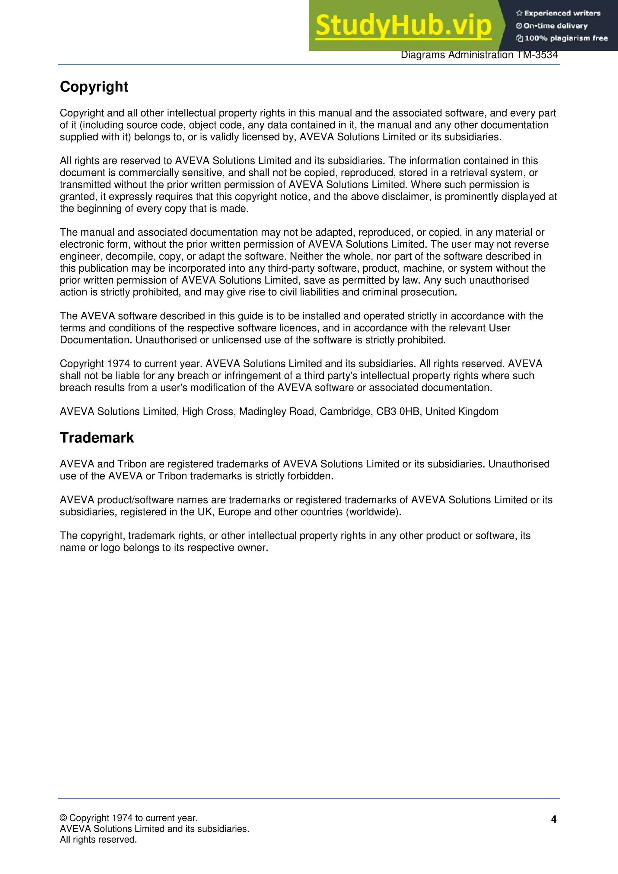 AVEVA Plant And AVEVA Marine (12.1) Diagrams Administration | PDF