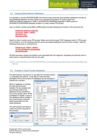 AVEVA Plant And AVEVA Marine (12.1) Diagrams Administration | PDF