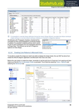 AVEVA Plant And AVEVA Marine (12.1) Diagrams Administration | PDF