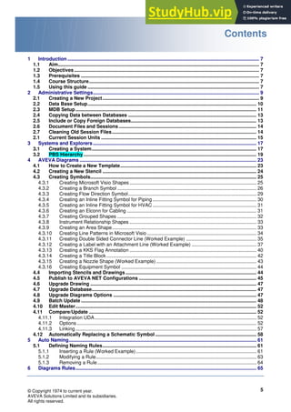 AVEVA Plant And AVEVA Marine (12.1) Diagrams Administration | PDF