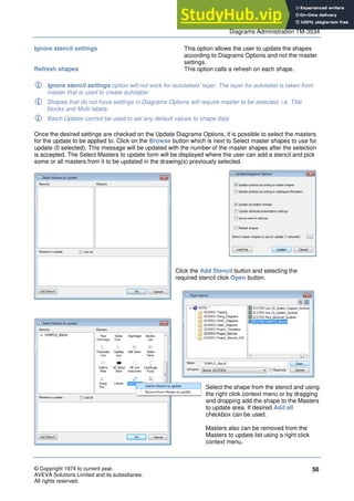 AVEVA Plant And AVEVA Marine (12.1) Diagrams Administration | PDF