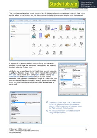 AVEVA Plant And AVEVA Marine (12.1) Diagrams Administration | PDF