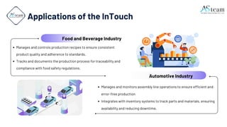 AVEVA (Wonderware) InTouch human-machine interfaces HMI | PDF
